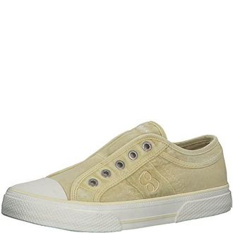 s.Oliver Femme 5-5-24635-30 Mocassin, Jaune Doux, 37 EU