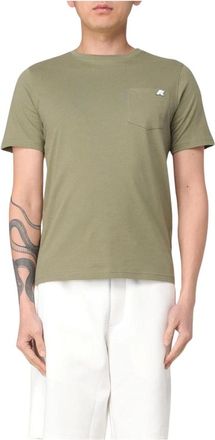 K-Way Homme, Tops, Vert, Taille: M T-Chemises