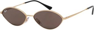 Ray-Ban Homme, Accessoires, Jaune, Taille: 56 MM Lunettes de soleil Kai