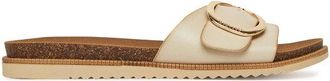 Mustang Jeans Mustang Pantoletten 1392-707 Beige