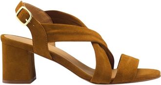 Cosmoparis Femme, Chaussures, Brun, Taille: 40 EU Sandales &agrave; Talons Hauts Vizzo