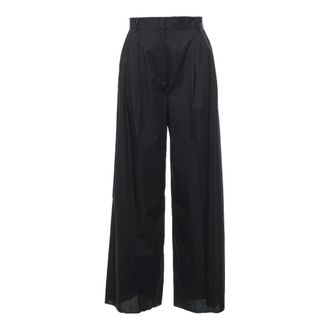 Marella Femme, Pantalons, Noir, Taille: 40 FR Morina Wide Pantalons