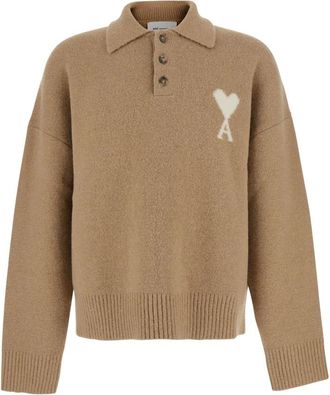 Ami Herren, Oberteile, Beige, XSGr&ouml;&szlig;e