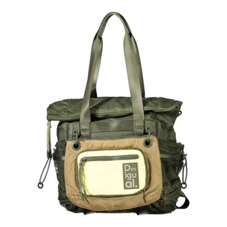 Desigual Femme, Sacs, Vert, Taille: ONE Size Back Bag Neo Grunge Voyager
