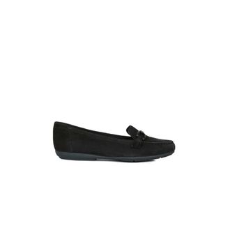 Geox Eleganter Slip-On Mokassin mit Unterst&uuml;tzung - - Shoes - Damen - Schwarzk - 39 1/2 EU