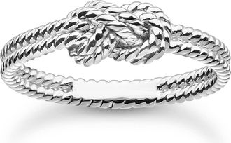 Thomas Sabo Ring Seil mit Knoten 925 Sterling Silber TR2399-001-21-54