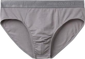 Benetton Slip 3XKP2S00F Vêtements de Corps de Sport, Grigio, XL Homme