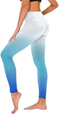 Generic Leggings et dentraînement - Leggings de sport pour le fitness et le sport, bleu clair, M
