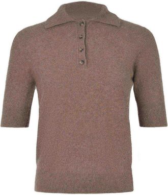 VANIS&Eacute; Poloshirt - Hellbraun