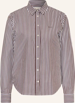 GANT Hemdbluse braun