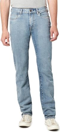 Buffalo David Bitton Herren Straight Six Jeans, Whiskered and Contrasted Indigo, 34W / 30L
