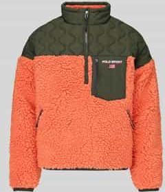 Polo Ralph Lauren Sweatshirt mit kontrastierendem Steppeinsatz aus Nylon