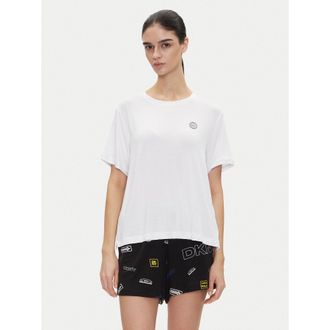 DKNY Pyjama YI70051 Schwarz Regular Fit