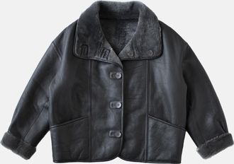 Just things we like Winterjacke KIKU Reversible Shearling Jacket