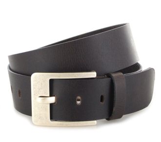 Vanzetti by BGM Herren Lederg&uuml;rtel Made in Germany dunkelbraun 90