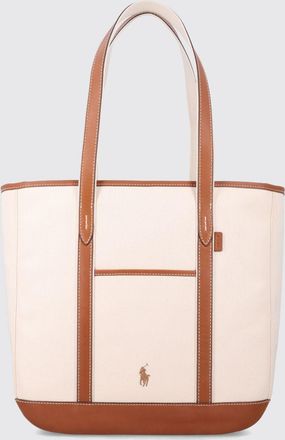 Polo Ralph Lauren Sac Cabas POLO RALPH LAUREN Femme couleur Cuir