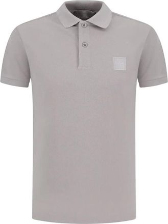 Stone Island Homme, Tops, Gris, Taille: 2XL S.i. Ghost Cotton Piqu&eacute; Polo
