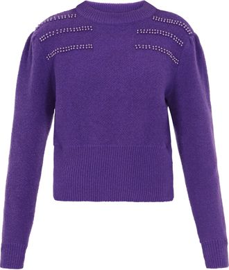 Mymo Pullover Frauen lila