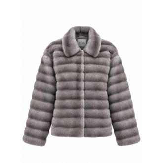 Marella Emmagio Boxy Jacket - - Jackets - Damen - Grau - M