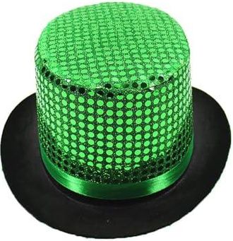 Generic Chapeau &agrave; paillettes pour homme et femme - Multicolore - Paillettes - Chapeau amusant - Chapeau de danse brillant - Accessoire de d&eacute;coration pour d&eacute;gu