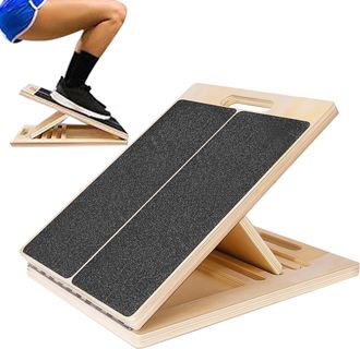 Generic Schr&auml;gbrett - Verstellbarer Dehntrainer Mit Einer Belastbarkeit Von Bis Zu 158 kg | Zusammenklappbares Neigebrett | F&uuml;r Erwachsene Frauen F&uuml;r Home Gym