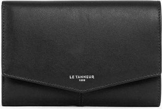 Le Tanneur Portefeuille moyen modèle Charlotte en cuir lisse