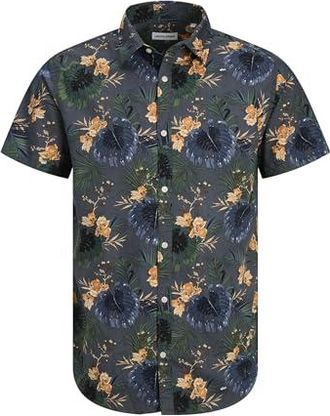 Jack & Jones Jack & Jones Chemise pour Homme Comfort Fit, Gris, XL