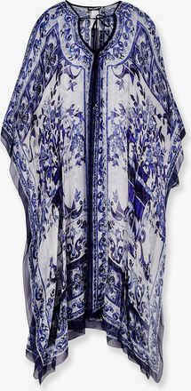 Dolce & Gabbana Kaftano Silk Dress - DOLCE & GABBANA - gender_Woman