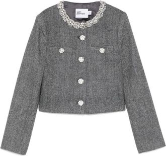 Self Portrait Cropped Jacket