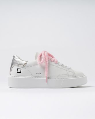 D.A.T.E. sfera calf white-silver