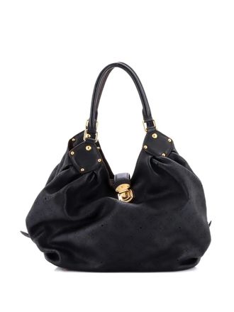 Louis Vuitton grand sac cabas Mahina en cuir - Noir
