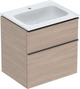 Keramag Geberit iCon Set M&ouml;belwaschtisch mit Unterschrank, 2 Schubladen