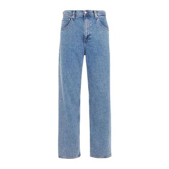 Tommy Jeans Aiden Baggy Jeans Mid-Wash - - Jeans - Herren - Blau - W29 L32