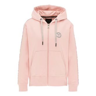 Carlo Colucci Damen, Sweatshirts & Hoodies, Rosa, XLGr&ouml;&szlig;e