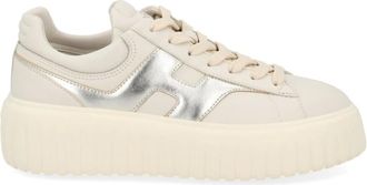 Hogan Femme, Chaussures, Blanc, Taille: 40 EU H-Stripes Baskets
