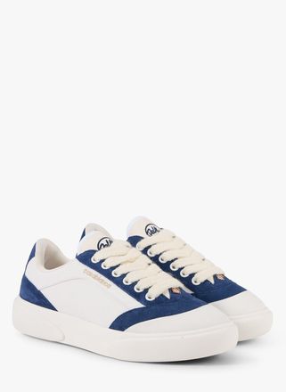 Casablanca Baskets basses en cuir et coton