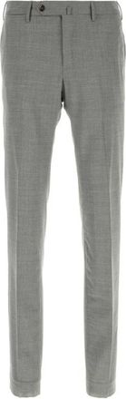 Pantaloni Torino Homme, Pantalons, Gris, Taille: S Pantalon Chino en Coton Stretch