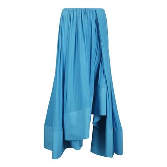 Lanvin Femme, Jupes, Bleu, Taille: 40 FR Jupe Midi