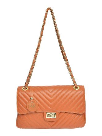 Roberta M Braun Rindsledertasche