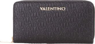 Valentino Geldb&ouml;rse Falak Re Zip Around Wallet Nero schwarz