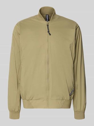 GOFRANCK Blouson mit Label-Detail Modell MILD