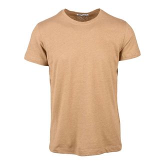 Daniele Alessandrini Homme, Tops, Beige, Taille: M T-Chemises
