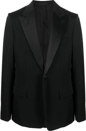 Lanvin Homme, Vestes, Noir, Taille: L Blazer Tailleur Classique