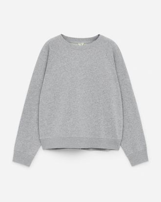 Arket Frottee-Sweatshirt -Grau