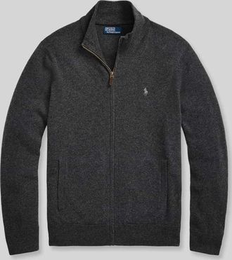 Polo Ralph Lauren Regular Fit Strickjacke aus reiner Wolle