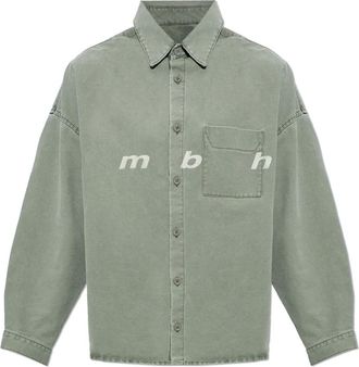 Misbhv Misbhv - Chemise en jean - Homme - Chemises - Gris - Taille: M