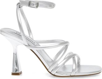 Steve Madden Femme, Chaussures, Gris, Taille: 41 EU Sandale &agrave; talon At-Last