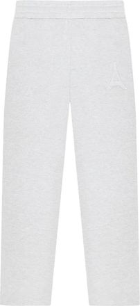 Manière De Voir pantalon de jogging Cédric à logo embossé - Gris
