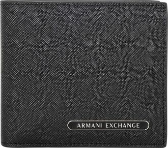 A|X Armani Exchange Portemonnaies - BARCELONA BIFOLD COIN POCKET 1er Pack - Gr. unisize - in Schwarz - f&uuml;r Damen
