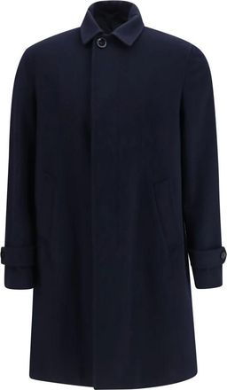 Lardini Einknopfmantel - - Coats - Herren - Blau - 2XL